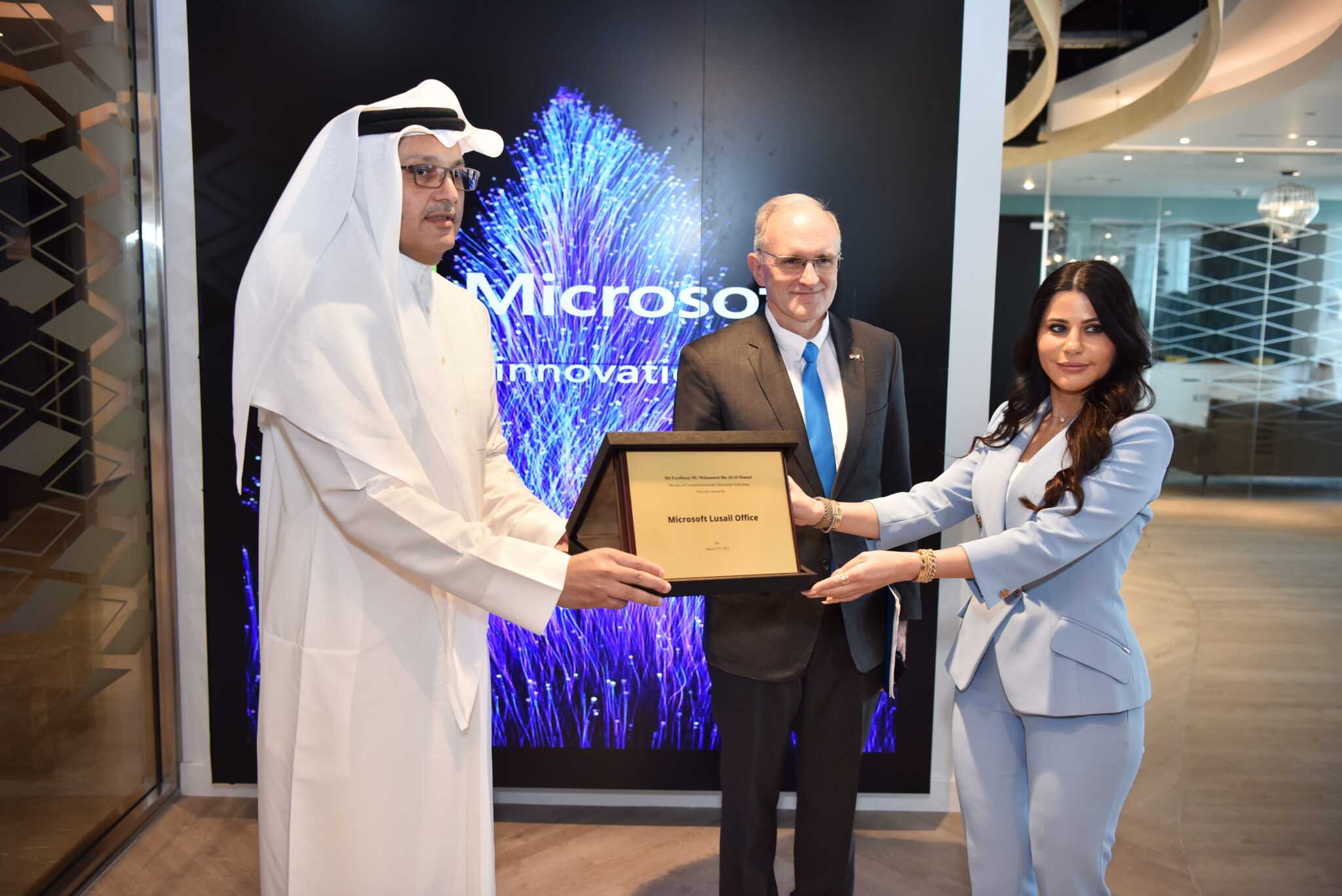 Microsoft Qatar Office Launch 2022 | The Planners